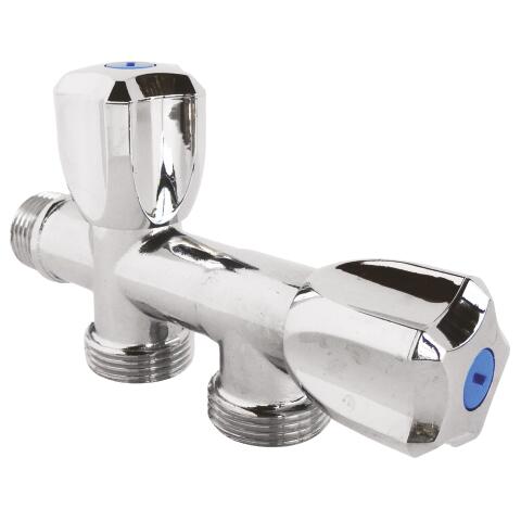 Robinet double sortie droit - Plomberie Pro