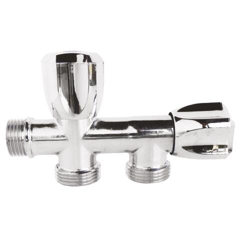 Robinet double sortie droit - Plomberie Pro