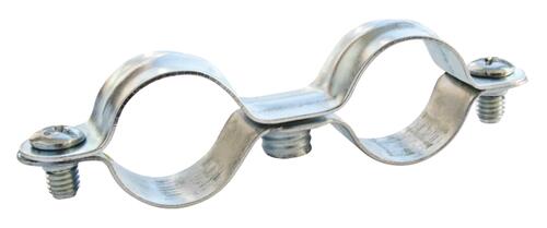 Lot de 100 colliers simples pour tube Ø22 - Plomberie Pro