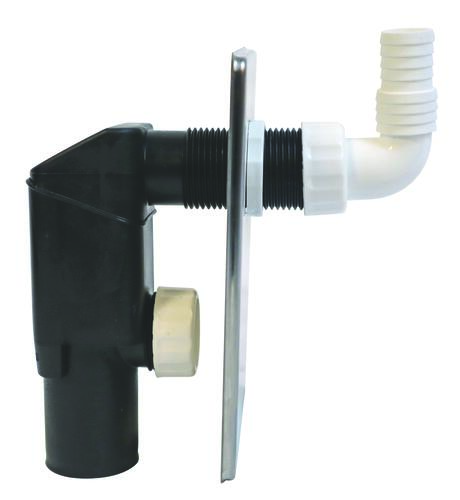 Siphon machine à laver encastré Inox |Plomberie Pro