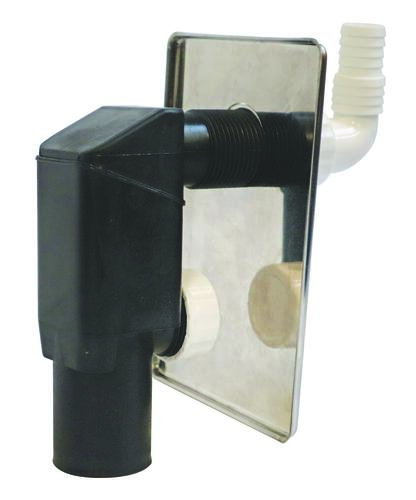 Siphon machine à laver encastré Inox |Plomberie Pro