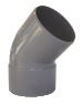 Coude PVC à 87°, MF Ø 40 -NF- Le lot de 20 - Plomberie Pro