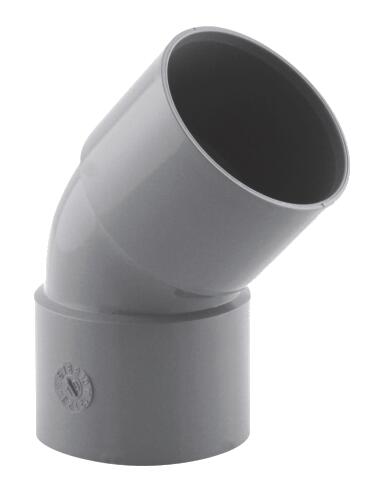 Coude PVC à 87°, FF Ø 40 -NF- Le lot de 20 - Plomberie Pro