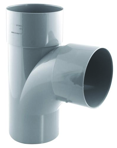 Té PVC droit MFF Ø 100 -NF- - Plomberie Pro